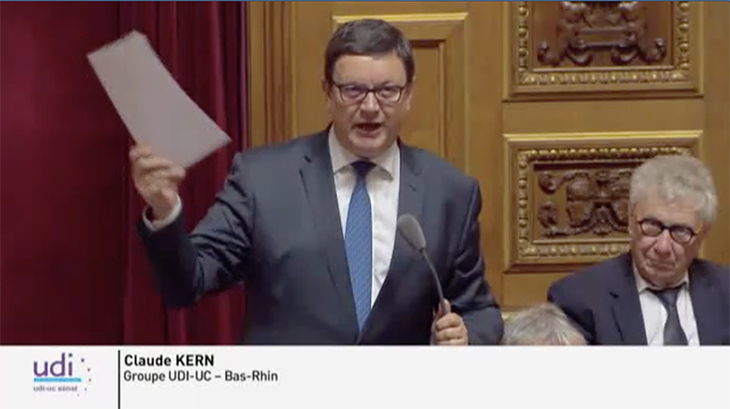 Question au gouvernement : Claude Kern sur le renouvellement des rames ...