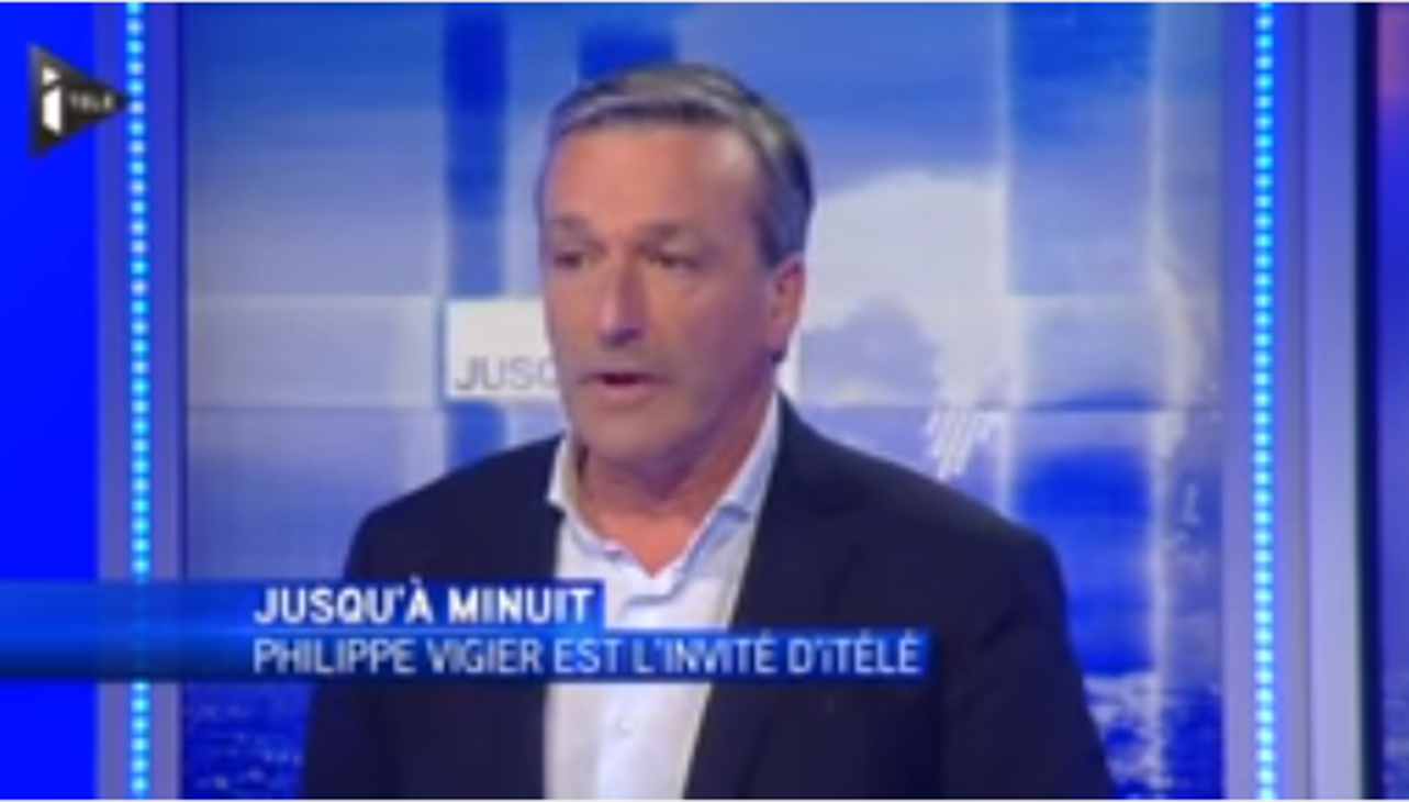 Philippe Vigier invité d'iTélé | Le Nouveau Centre / Les Centristes